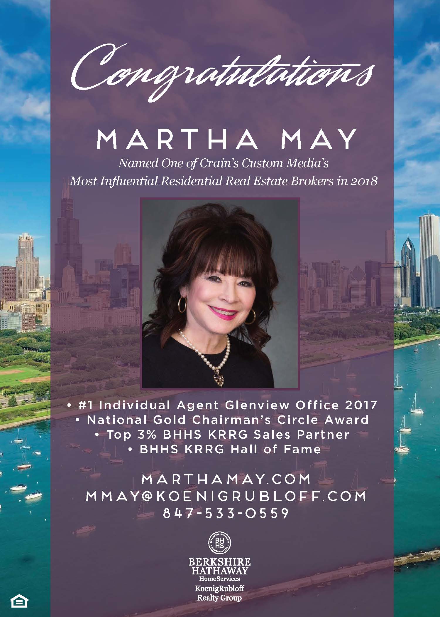 Martha Named One of Crain's Custom Media's Most Influential Real Estate ...